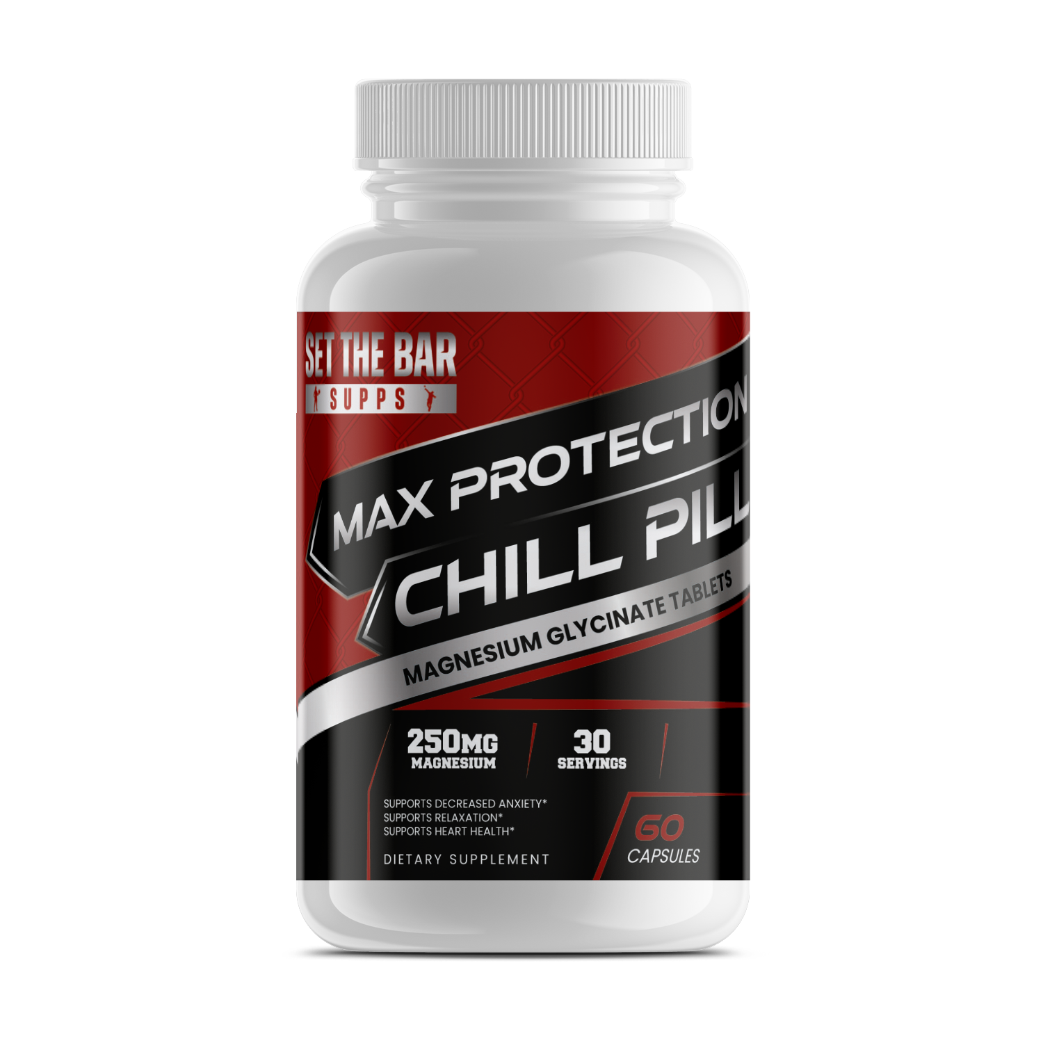 MAX PROTECTION - Chill Pill Magnesium Glycinate – Set The Bar Supps
